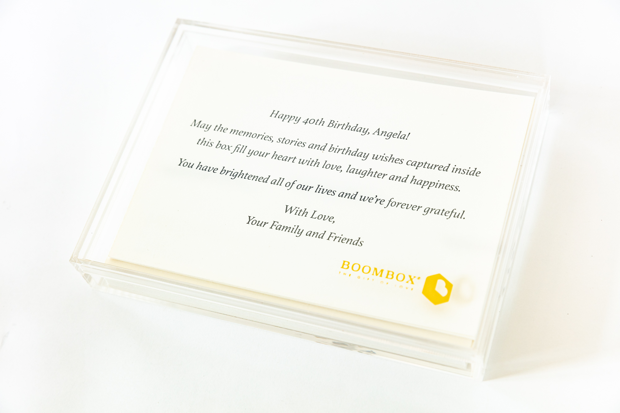 Boombox Gifts | Your memories and photos, gifted inside a gorgeous box
